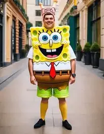 Free Spongebob Fancy Dress Face Swap