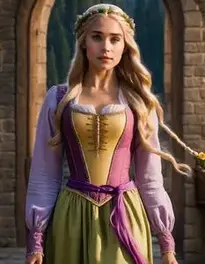 Free Rapunzel Fancy Dress Face Swap