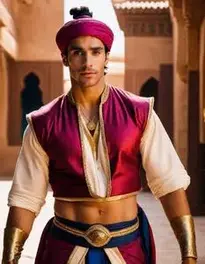 Aladdin Fancy Dress Face Swap