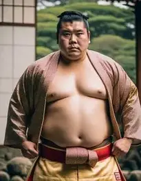 Sumo Wrestler Fancy Dress Face Swap