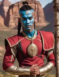 Avatar Costume Male Fancy Dress Face Swap