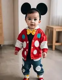 Free Mickey Mouse Costume 2t Fancy Dress Face Swap