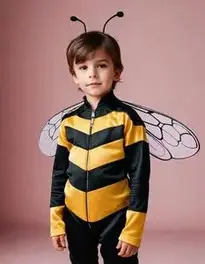 Boy Bumble Bee Fancy Dress Face Swap