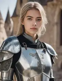 Free Female Knight Cosplay Fancy Dress Face Swap