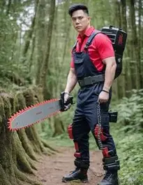 Cosplay Chain Saw Man Fancy Dress Face Swap