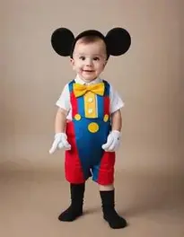 Free Mickey Mouse Costume For Boys Face Swap