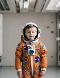Astronaut Fancy Dress Face Swap