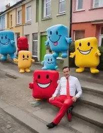 Free Mr Men Dress Up Face Swap