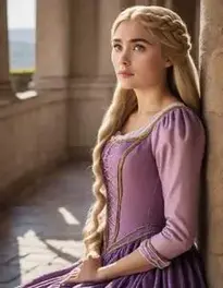 Free Adult Rapunzel Dress Face Swap