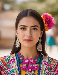 Free Mexican Costume Female Face Swap