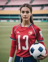 Free Woman Football Face Swap