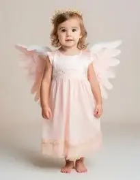 Free Infant Girl Little Angel Face Swap
