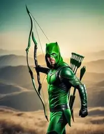 Green Arrow Face Swap