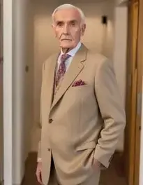 Free Old Man Comb Over Costume Wig Face Swap