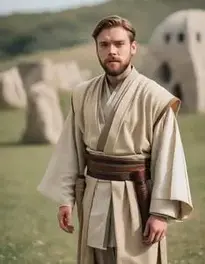Free Young Obi Wan Kenobi Adult Costume Man Face Swap
