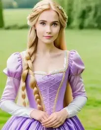 Free Rapunzel Dress Face Swap