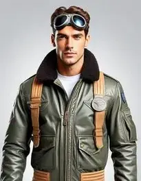 Free Aviator Costume Mens Face Swap